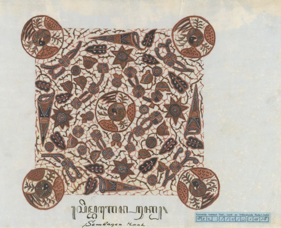 Sembagen huk | Batik uit Indonesië